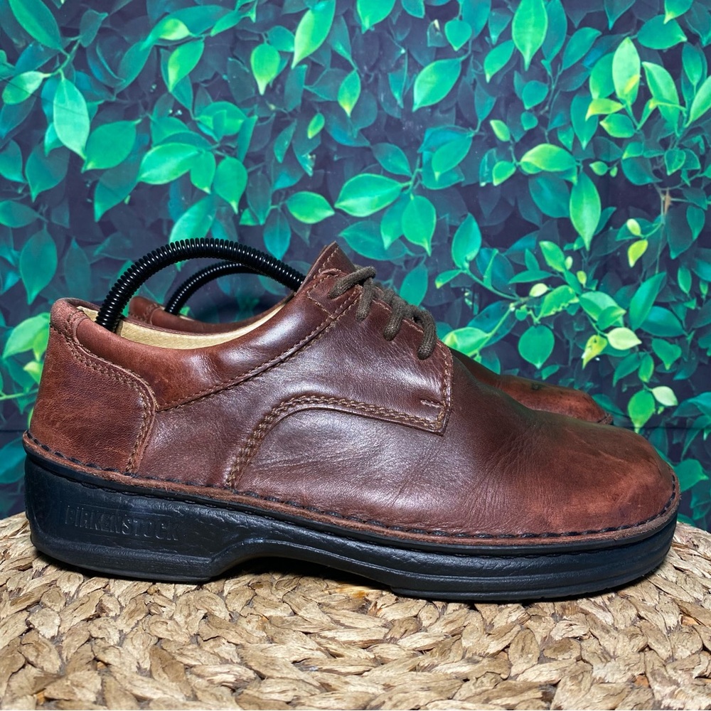 Birkenstock Footprints Brown Leather Lace - Gem